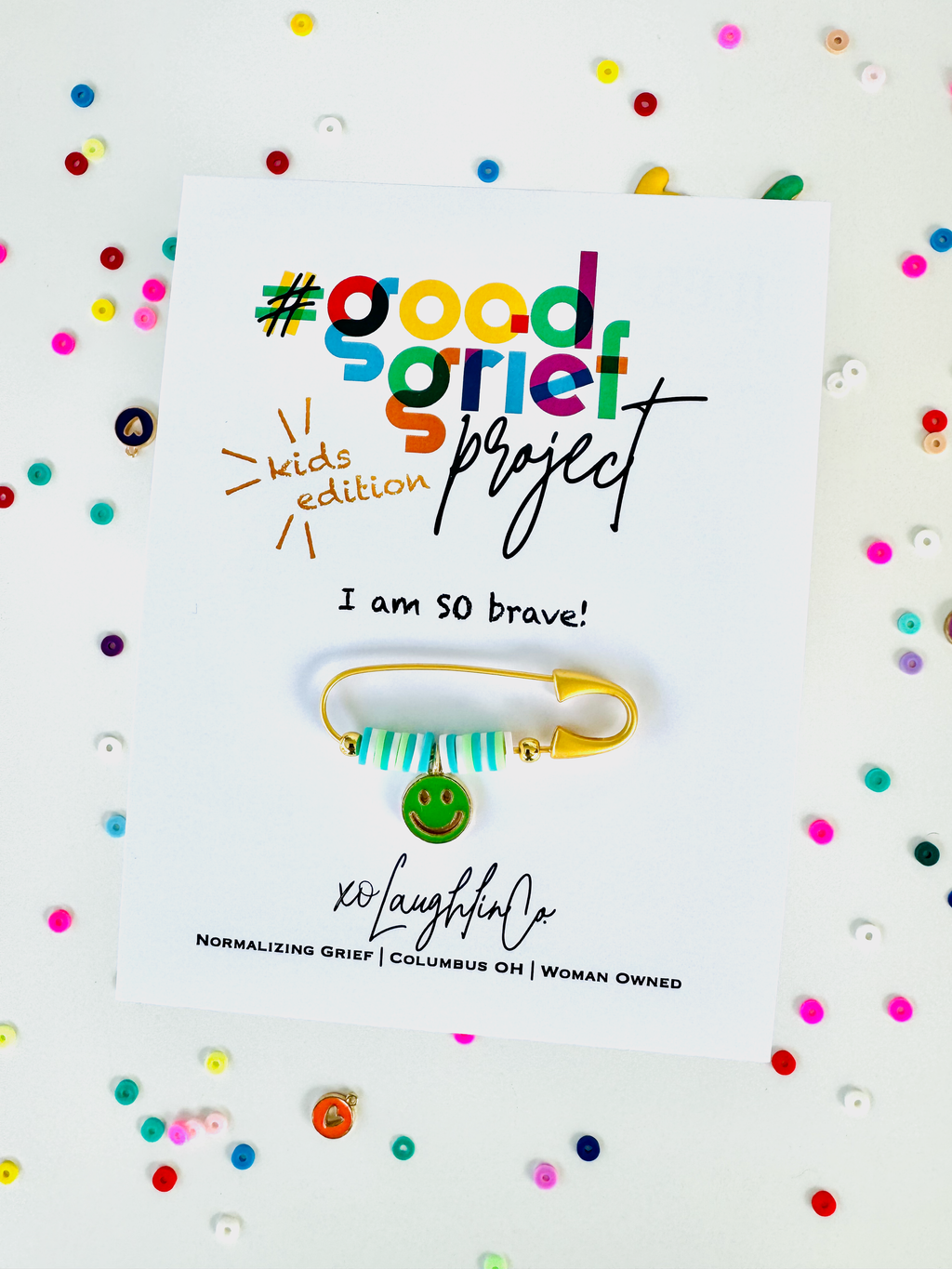 I Am So Brave | Kids Edition | #goodgriefproject Accessory Pin – xo ...
